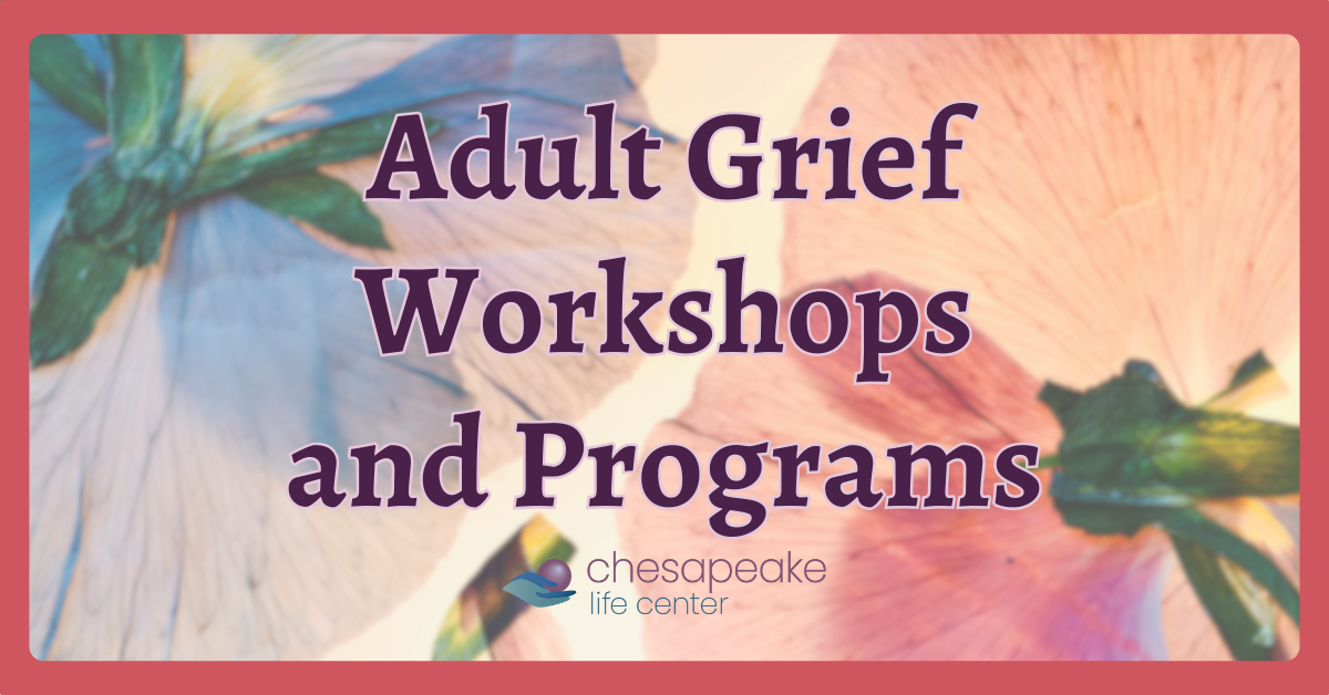 Adult grief support programs meeting this spring