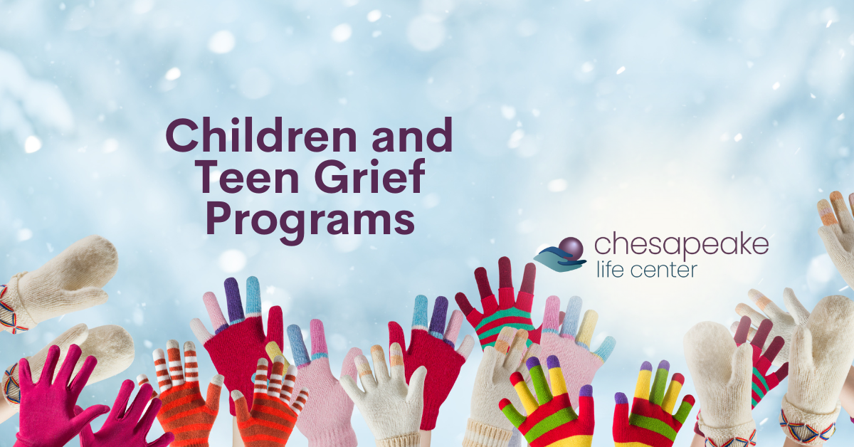 Creative grief programs for children, teens and their families